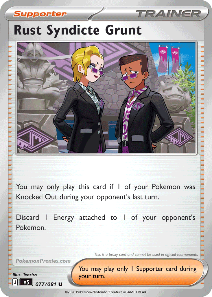 Pokemon Proxies
